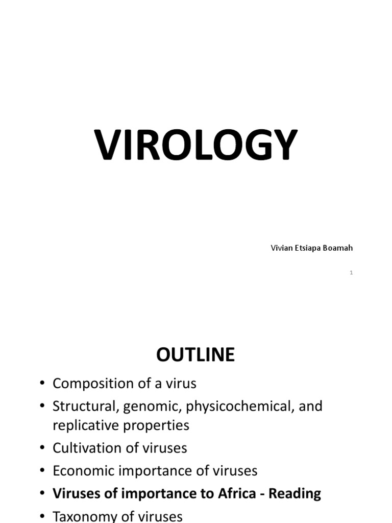 Virology | Download Free PDF | Virus | Sense (Molecular Biology)