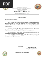 Certificate For Business Closure | PDF