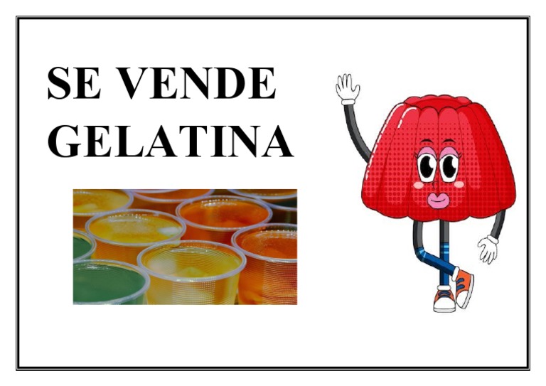 SE VENDE GELATINA | PDF