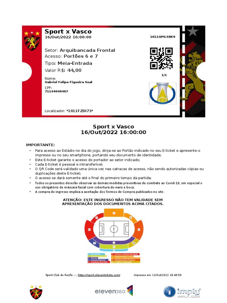 Ingresso PDF | PDF