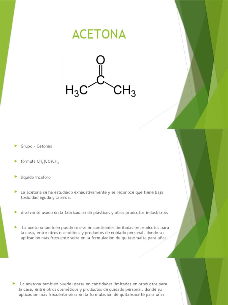 ACETONA | PDF