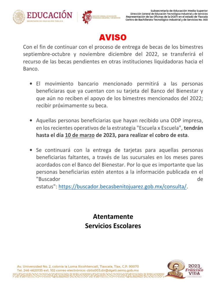 Becas 1 PDF | PDF