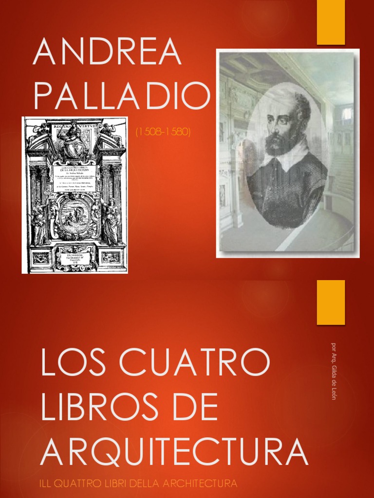 Andrea Palladio | PDF | Diseño arquitectonico | Arquitectura