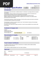 Danisco Recodan CM | PDF | Mercury (Element) | Carbohydrates