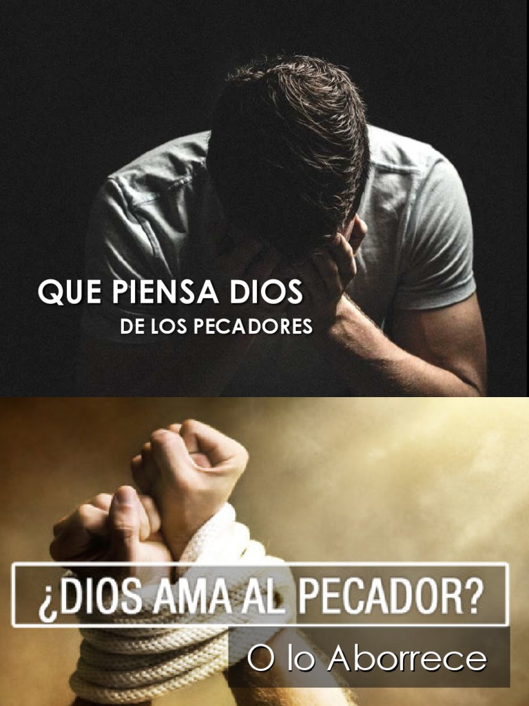 Que Piensa Dios Del Pecado y Del Pecador | PDF | Pecado | Cristo (título)