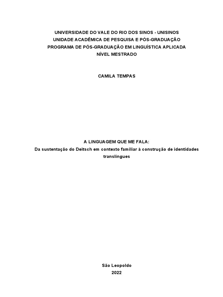 Camila Tempas - PROTEGIDO | PDF | Brasil | Alemanha