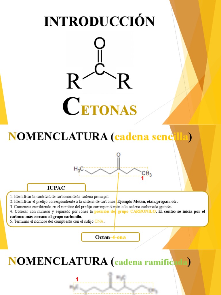 Unidad II - Cetonas | PDF | Cetona | Ciencias fisicas