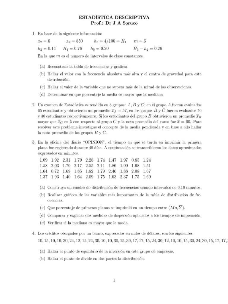 Práctica No 1-Est-Apl | PDF