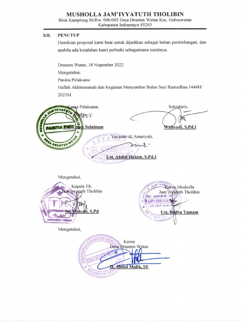 Proposal 6 PDF | PDF