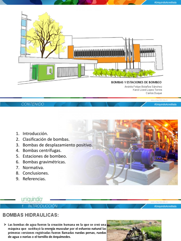 Bombas y Estaciones de Bombeo PDF | PDF | Bomba | Hidráulica