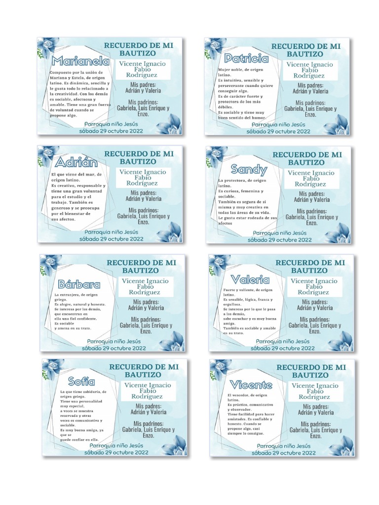 Recuerdos para Imprimir | PDF