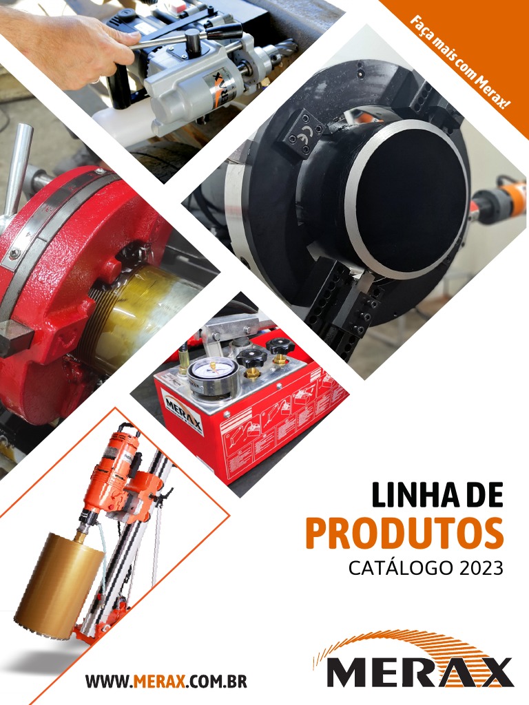 Furadeiras Merax: Catálogo 2023 | PDF | Bomba | Engenharia Mecânica