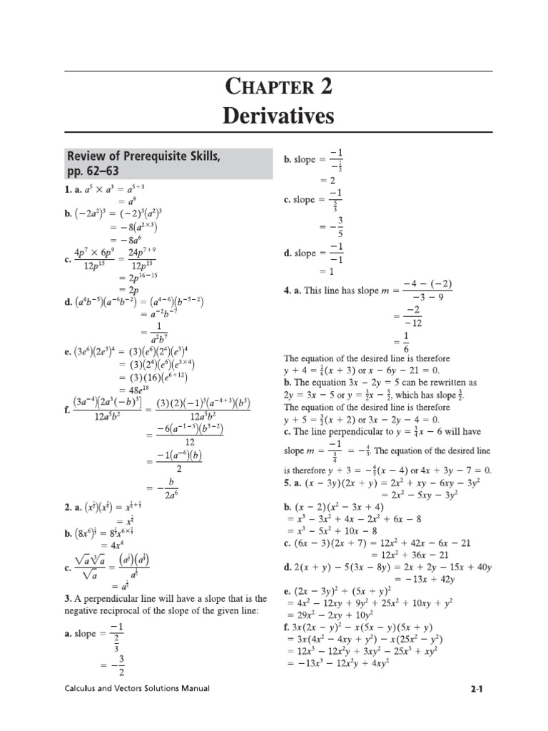 Mcv4u CH 2 Nelson Solutions13 | PDF