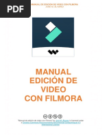 Manual de Filmora PDF | PDF | Point and Click | Archivo de computadora