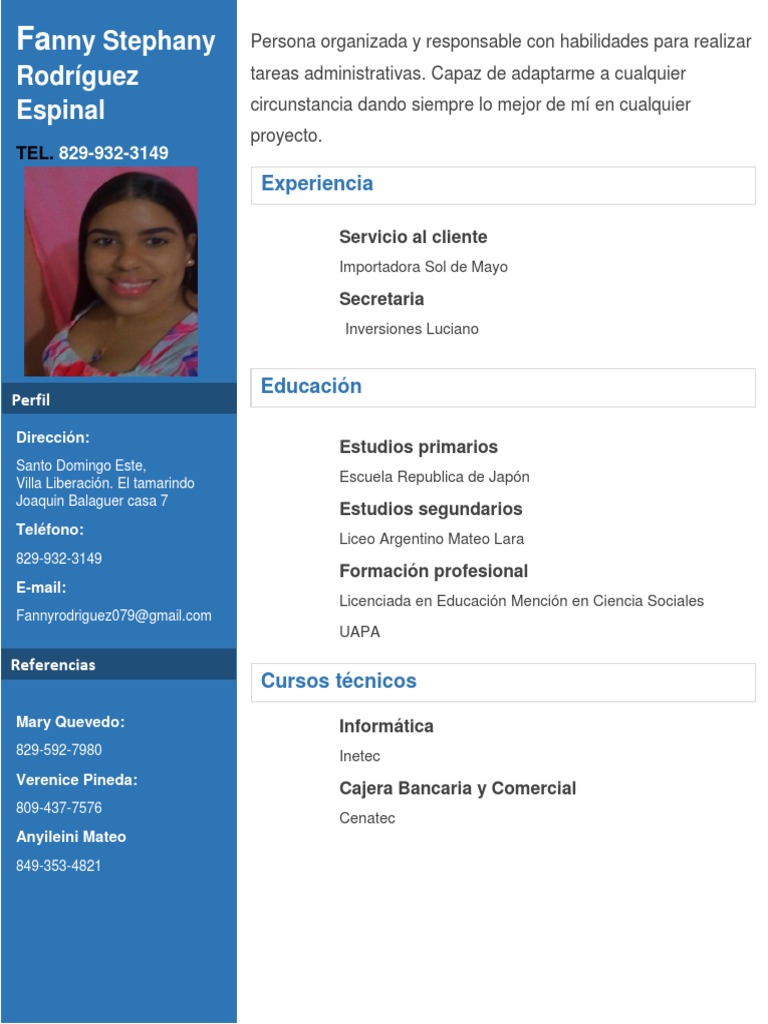 Fanny Rodriguez | PDF