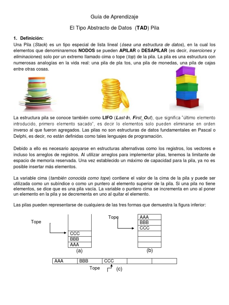 Clase Pila | PDF | Informática