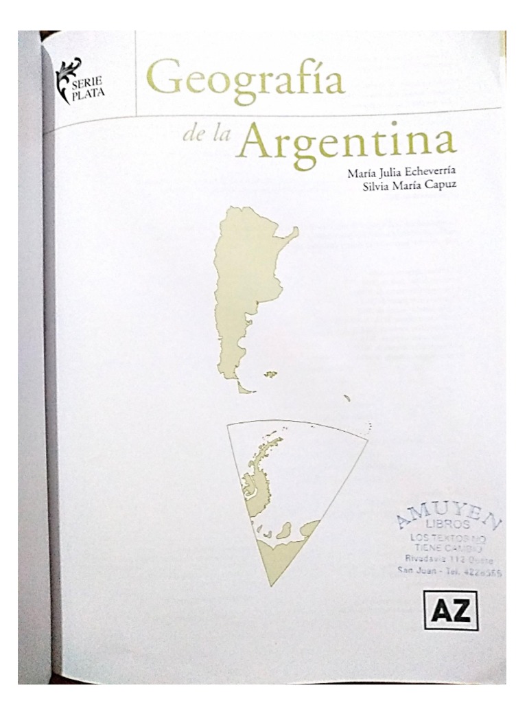 Geografía de La Argentina PDF | PDF