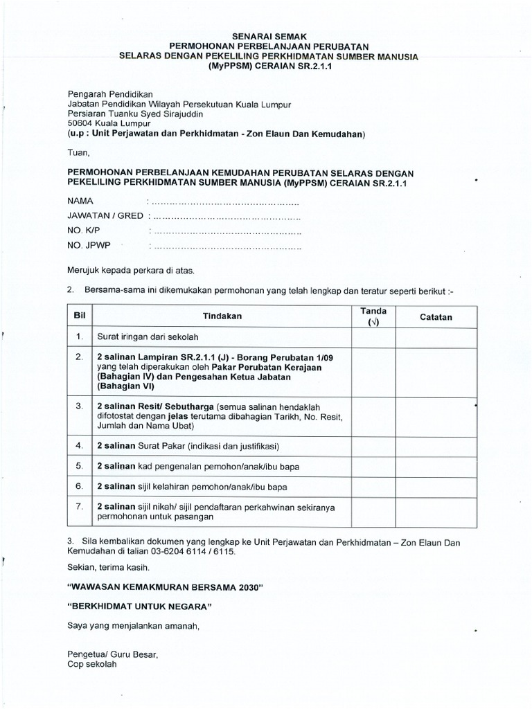 Senarai semak perbelanjaan kemudahan perubatan | PDF Senarai semak perbelanjaan kemudahan perubatan | PDF