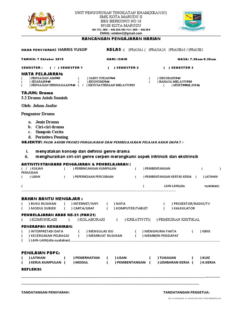 RPH 6R2 7 Okt 2019 | PDF