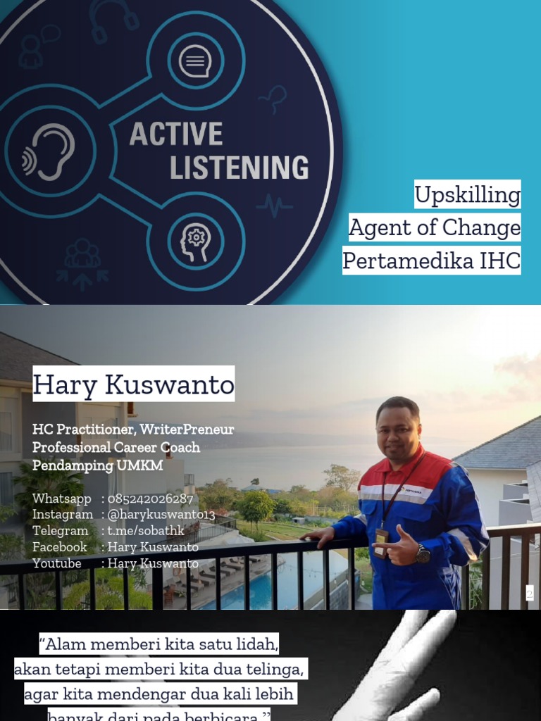 Materi Active Listening (20230223 21.03) Sent | PDF