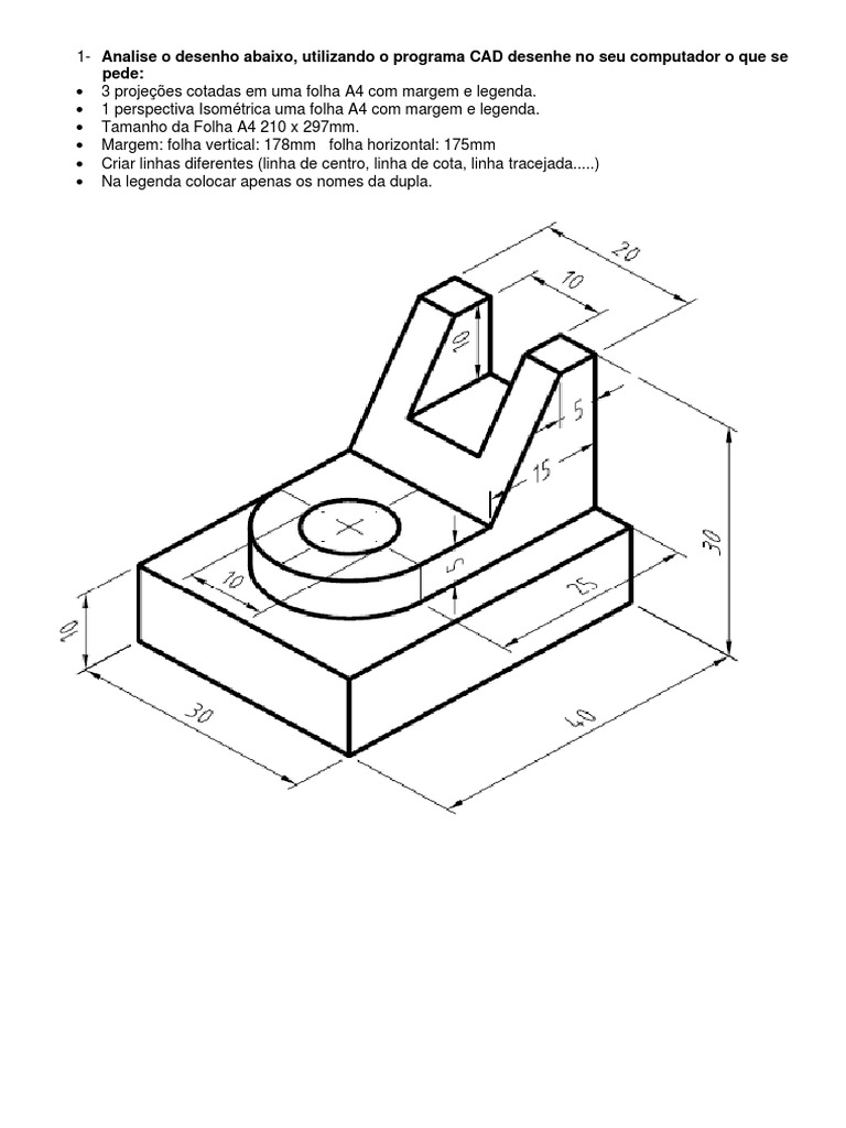 Exercicio de Cad 2 | PDF