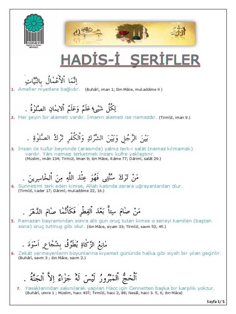 Hadis Serif PDF | PDF