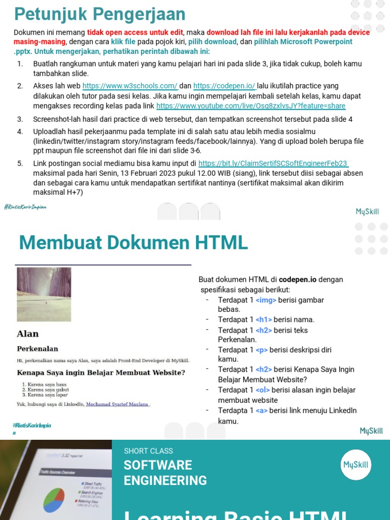 Mini Task SE - HTML Februari | PDF