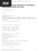 Danos un Corazón: Letra y Mensaje | PDF