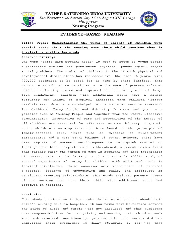 Kimmulato Ebr | PDF | Nursing | Behavioural Sciences