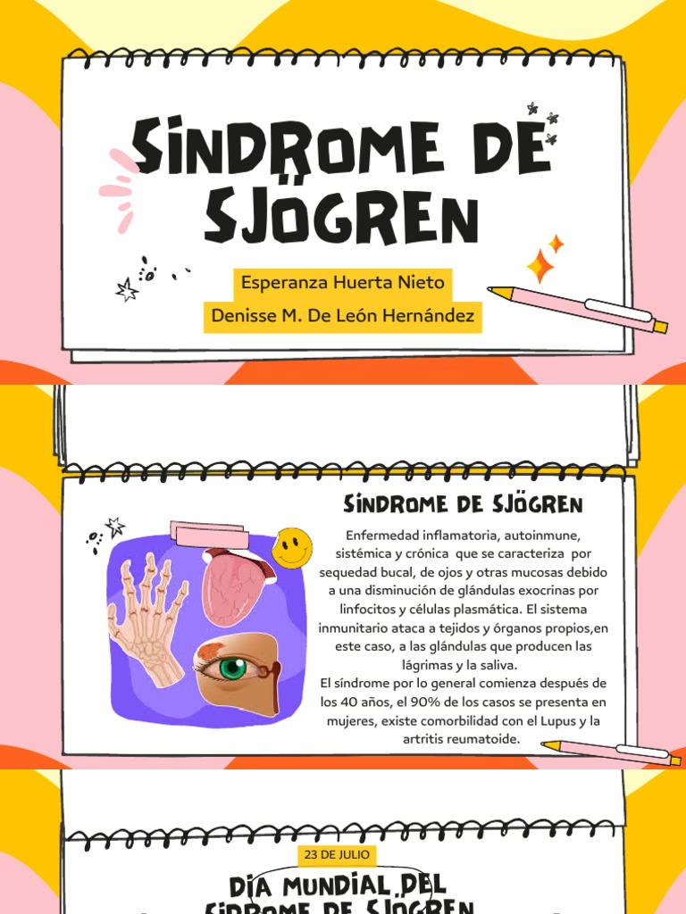 Un resumen sobre el Síndrome de Sjögren: sus síntomas, afectaciones y ...