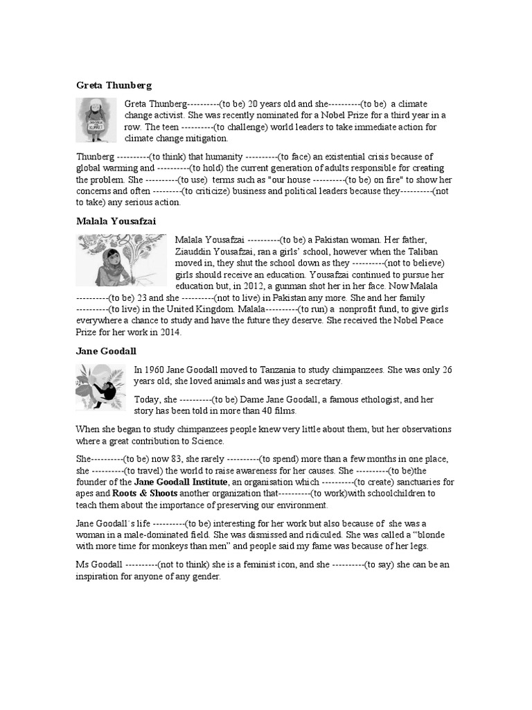 Greta Thunberg | PDF | Malala Yousafzai