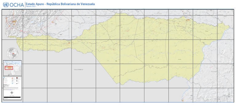 Apure Map A0 2021 02 11 | PDF
