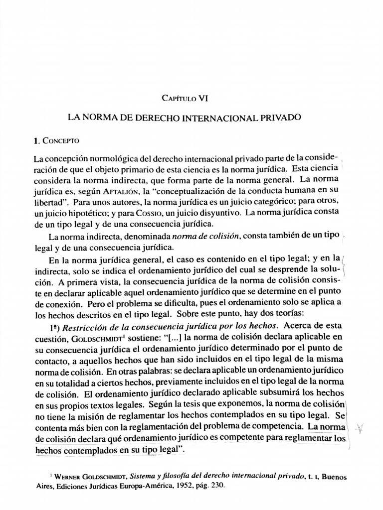 La Norma en DIPR | PDF