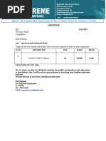 Comparative Statement Format in Excel | PDF