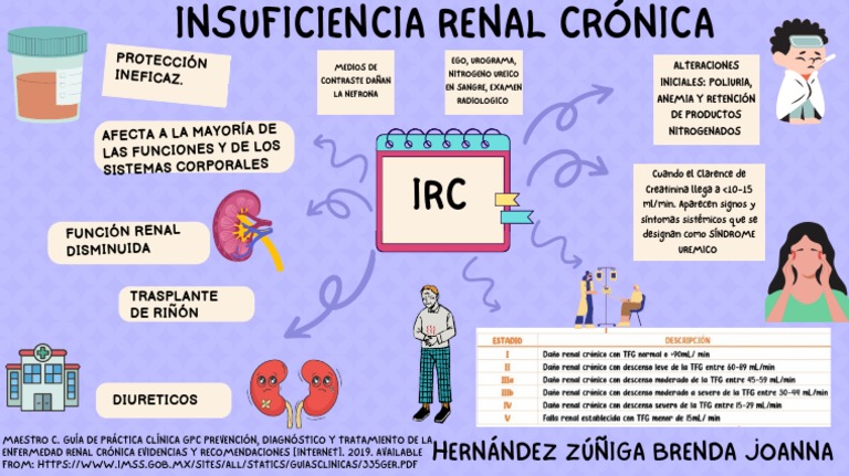 Mapa Mental Irc | PDF | Enfermedad renal crónica | Medicina Interna