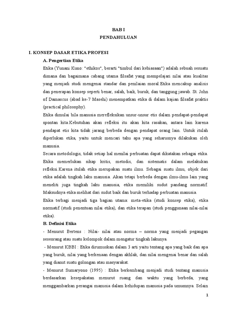 Etika Profesi Guru | PDF