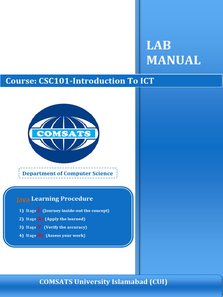 CSC101 - ICT - Lab Manual Latest | PDF | Microsoft Word | Microsoft ...