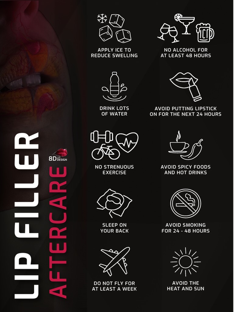 Lip Filler Aftercare PDF | PDF