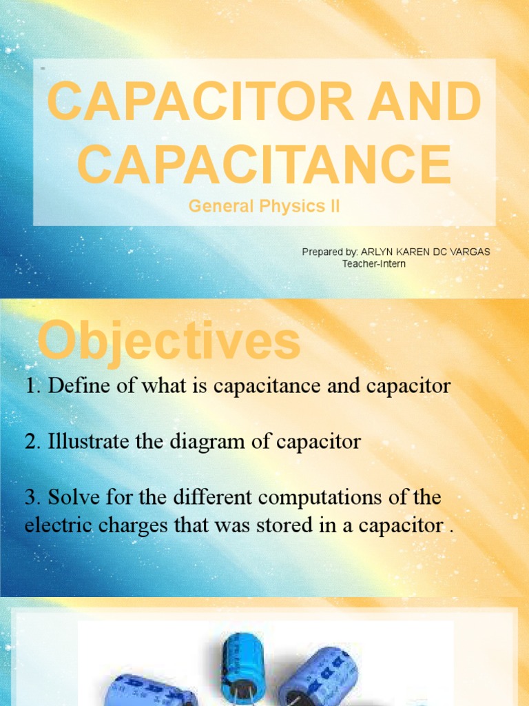 Capacitance and Capacitor | PDF
