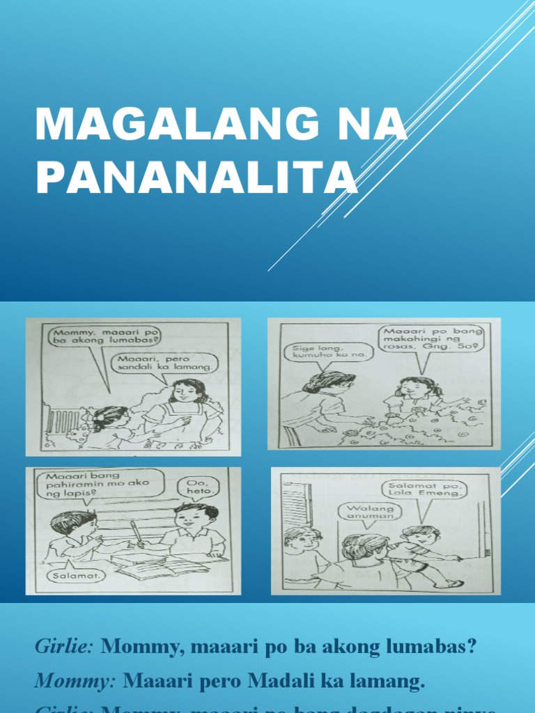 FIL2 - Magalang Na Pananalita | PDF