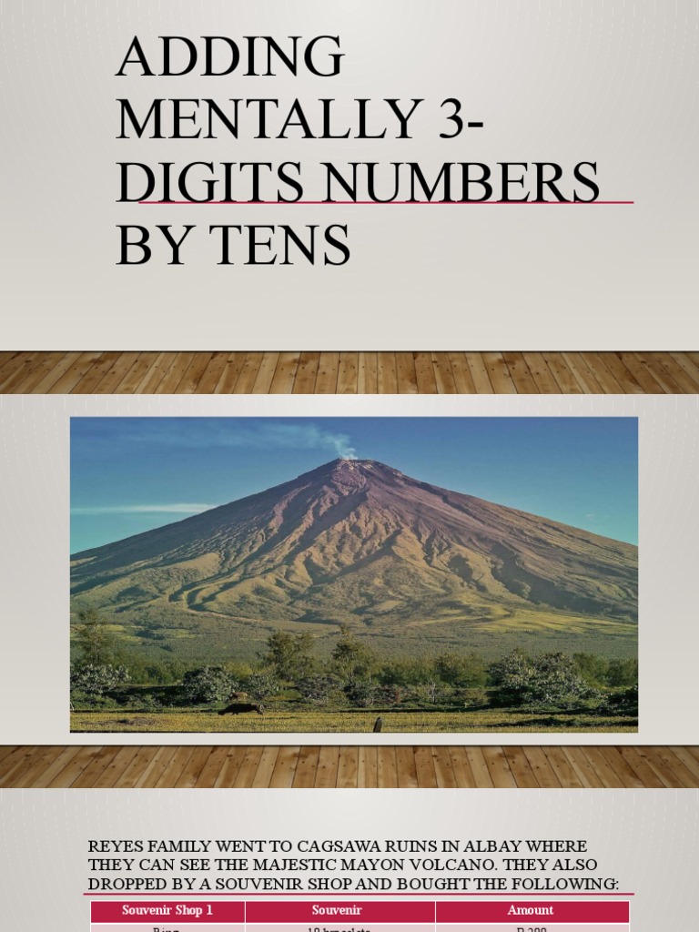 M2 - Adding Mentally 3 Digits Numbers by Tens | PDF