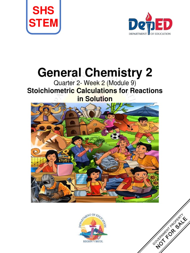 Genchem 2 Module 9 Q2 | PDF | Mole (Unit) | Mass Concentration (Chemistry)
