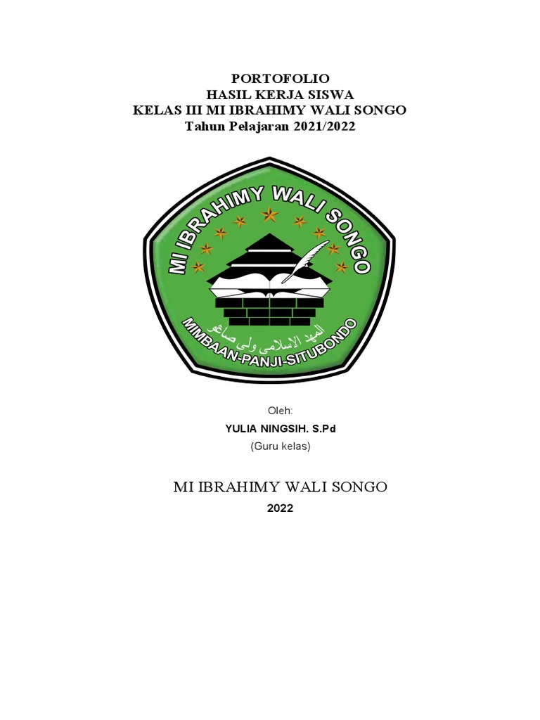 1 Portofolio Tugas Dan Hasil Karya Siswa | PDF