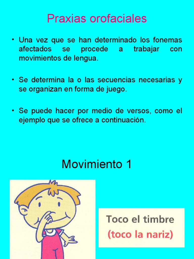 PRAXIAS OROFACIALES.ppt | PDF