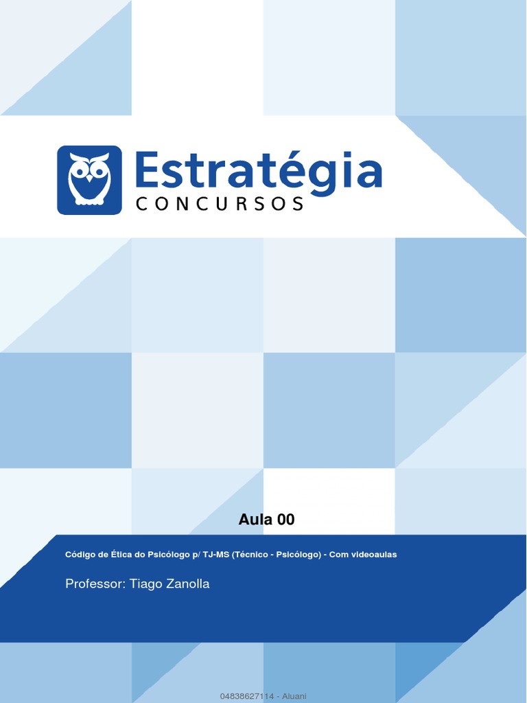 Aula 00 | PDF | Sociedade | Conhecimento