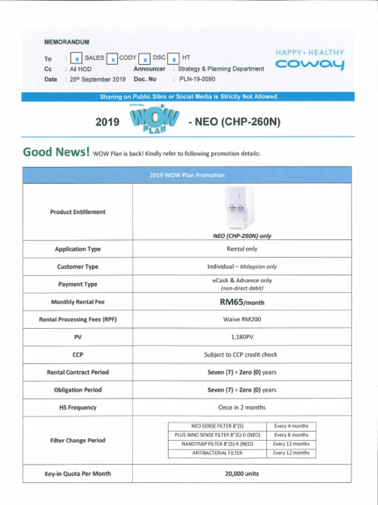 Wow Plan 2019 PDF | PDF