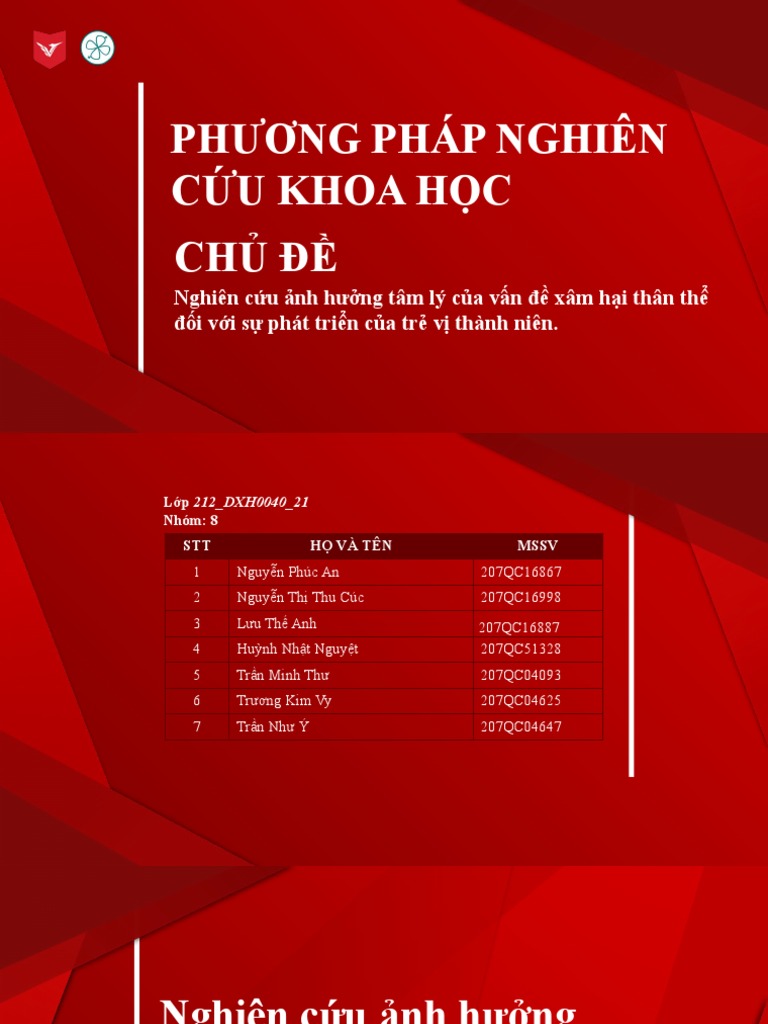 Nhom8 PPNCKH21 | PDF