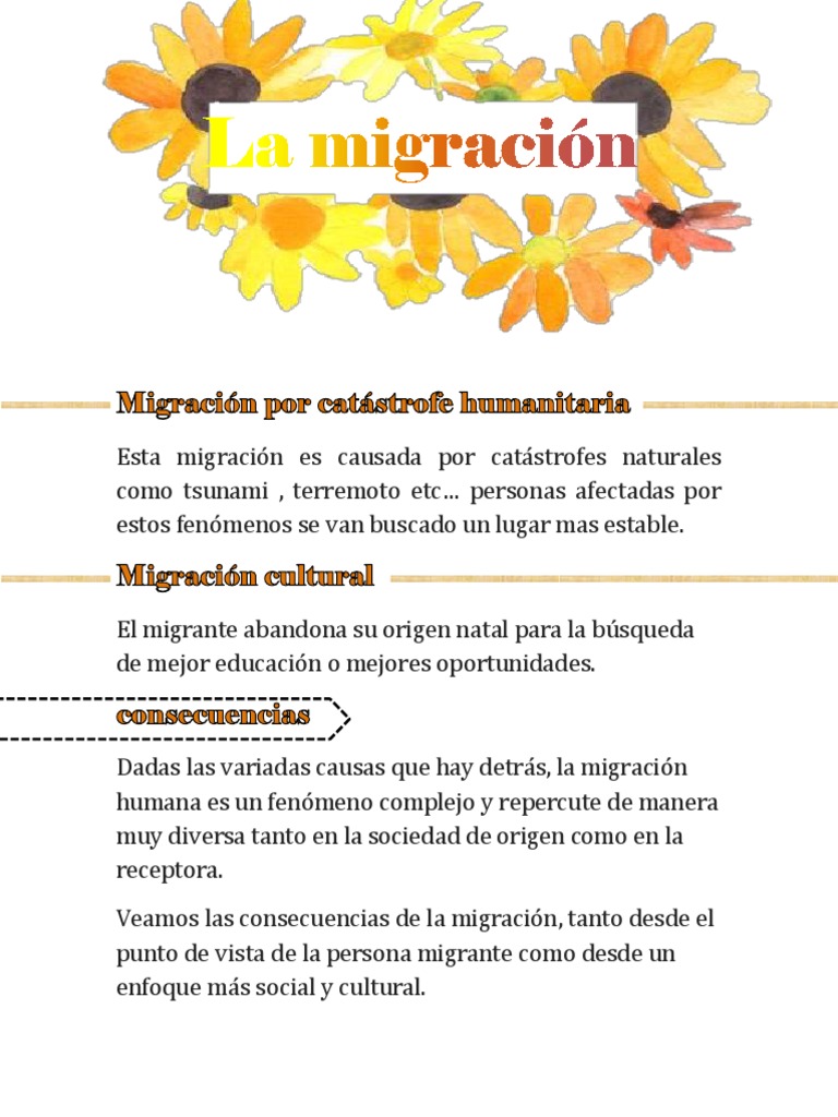 La Migración | PDF