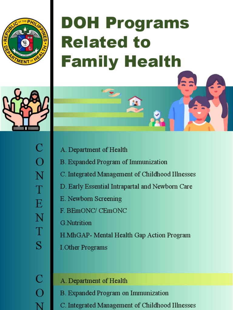 CHN DOH Programs | PDF | Vaccines | Pregnancy