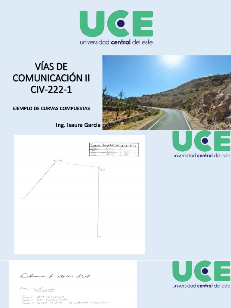 Clase 3. Ejemplo Curva Compuesta | PDF